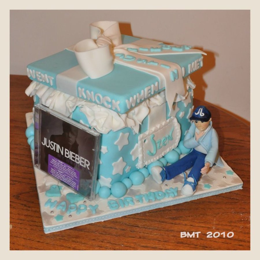 Justin Bieber Theme Birthday Cake - CakeCentral.com