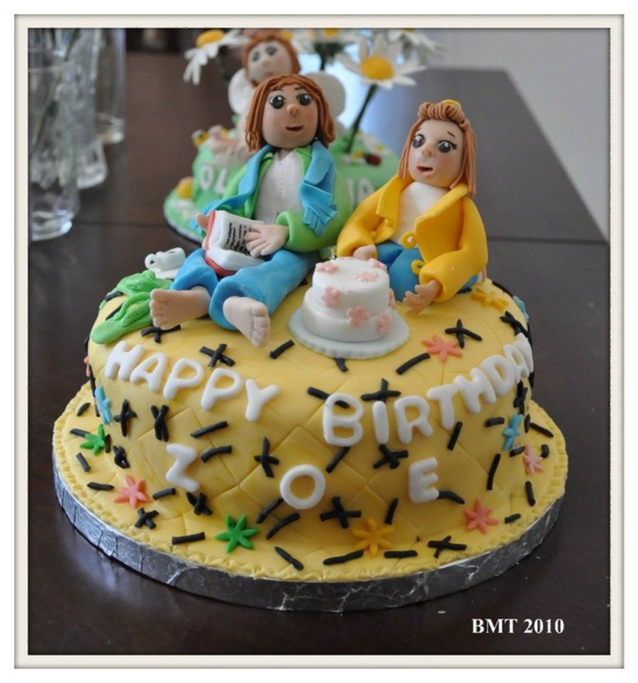 Picnic Theme Birthday Cake - CakeCentral.com