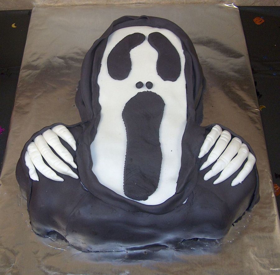 Scream Cake - CakeCentral.com