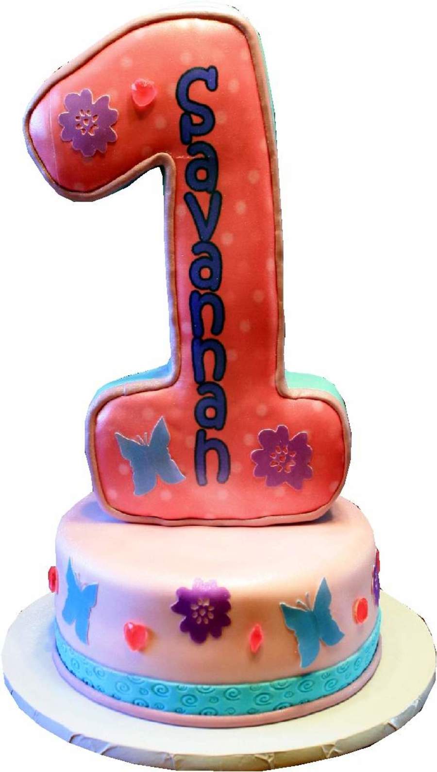 #1 First Birthday Cake - CakeCentral.com