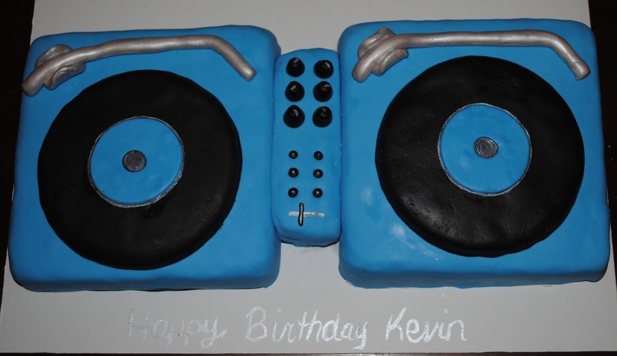 Turntable Birthday Cake - CakeCentral.com