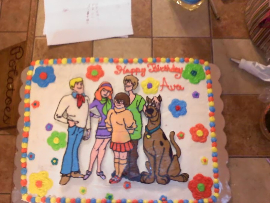 Scooby Doo Birthday Cake - CakeCentral.com