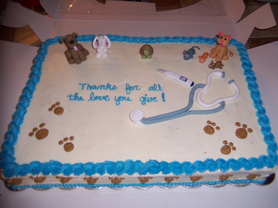 Veterinarian Cake - CakeCentral.com