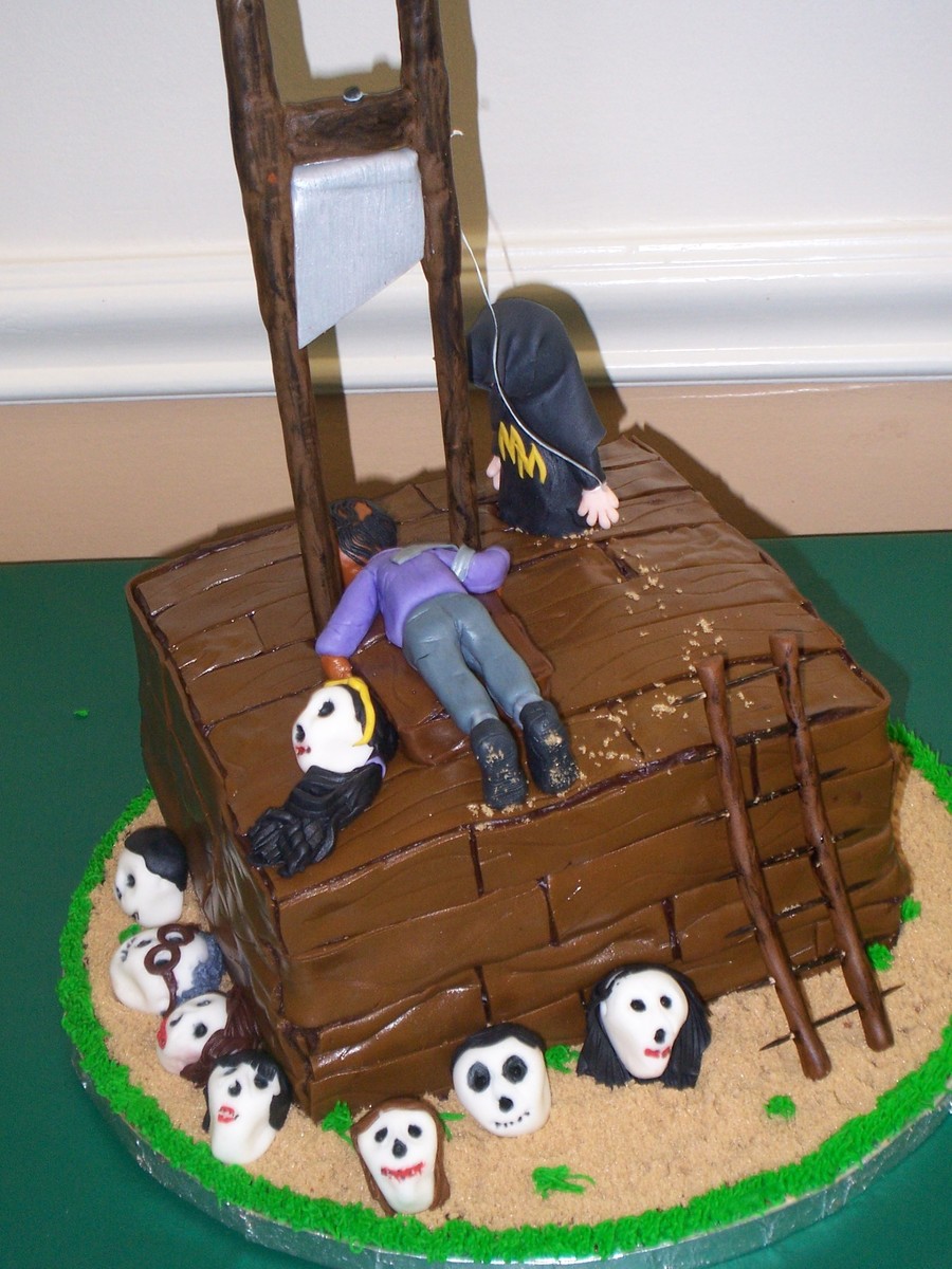 Guillotine Cake - CakeCentral.com