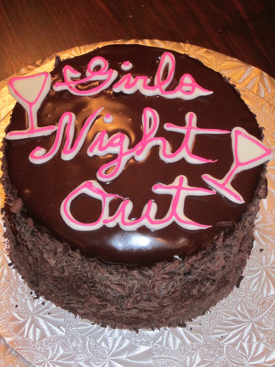 Girls Night Out Cake - CakeCentral.com