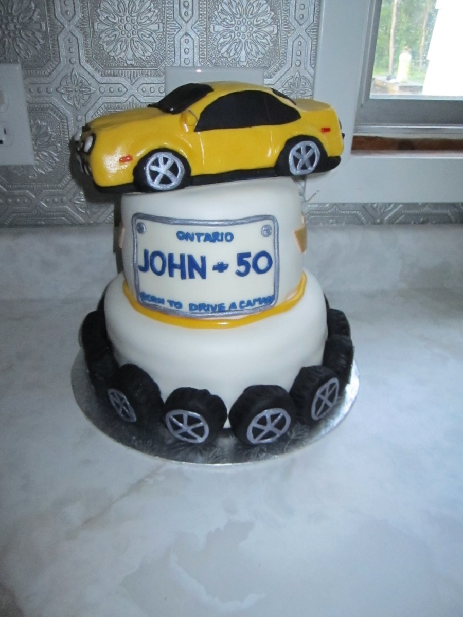 50Th Birthday Cake - CakeCentral.com