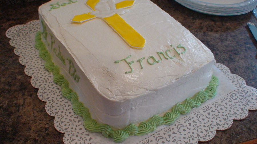 Confirmation Cake - CakeCentral.com