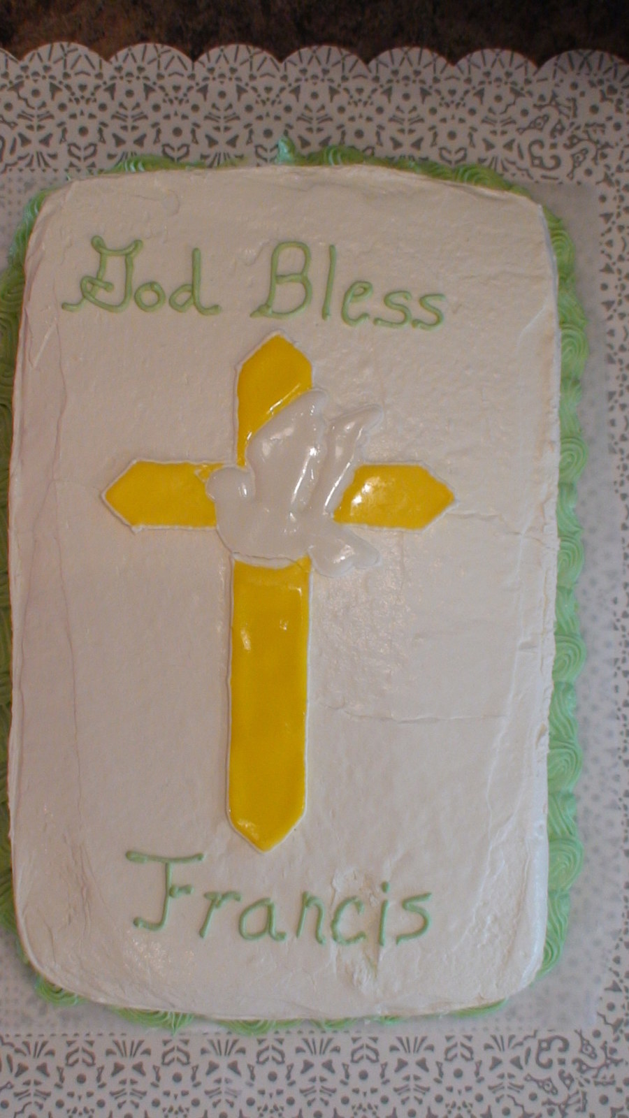Confirmation Cake - CakeCentral.com