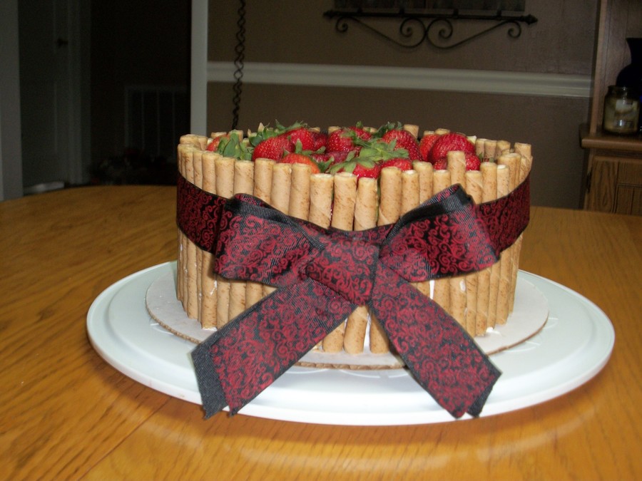 Fruit Basket Cake - CakeCentral.com