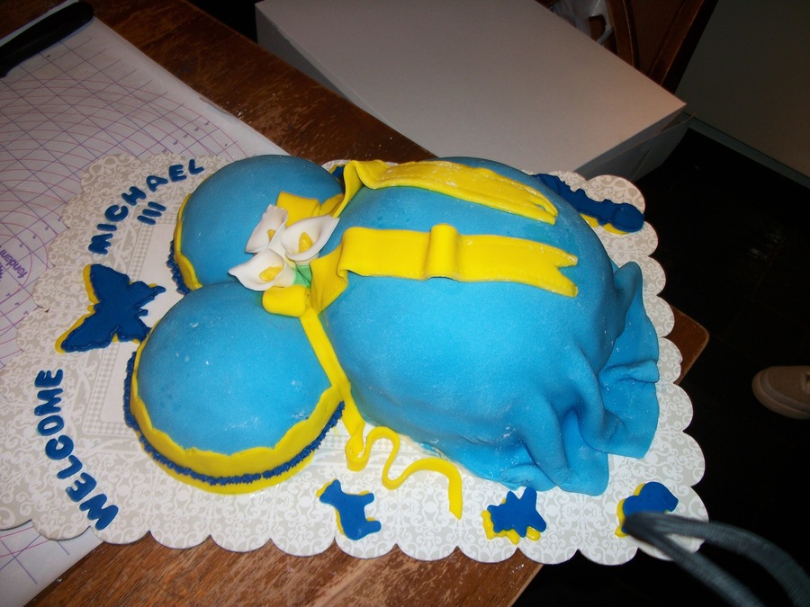 Pregnant Belly - CakeCentral.com