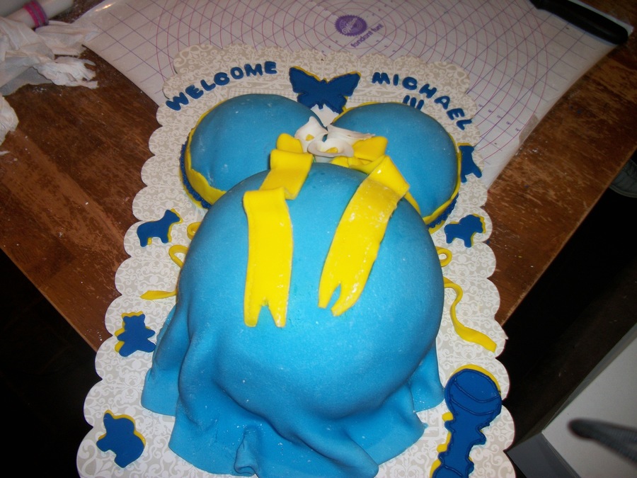 Pregnant Belly - CakeCentral.com
