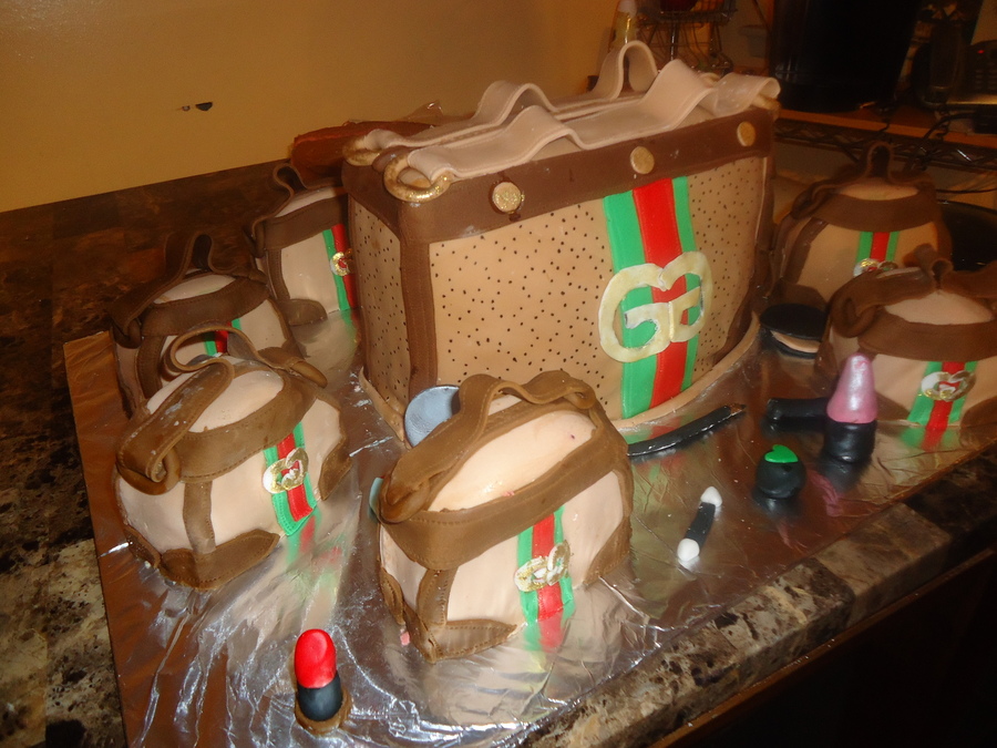 Purses Cake - CakeCentral.com