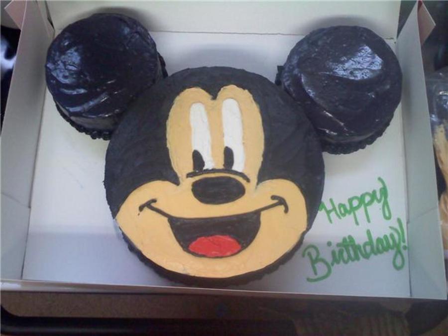 Mickey Mouse Head - CakeCentral.com