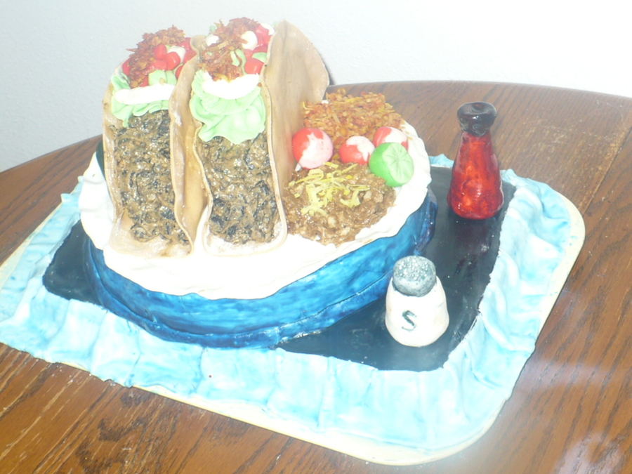 Taco Cake - CakeCentral.com