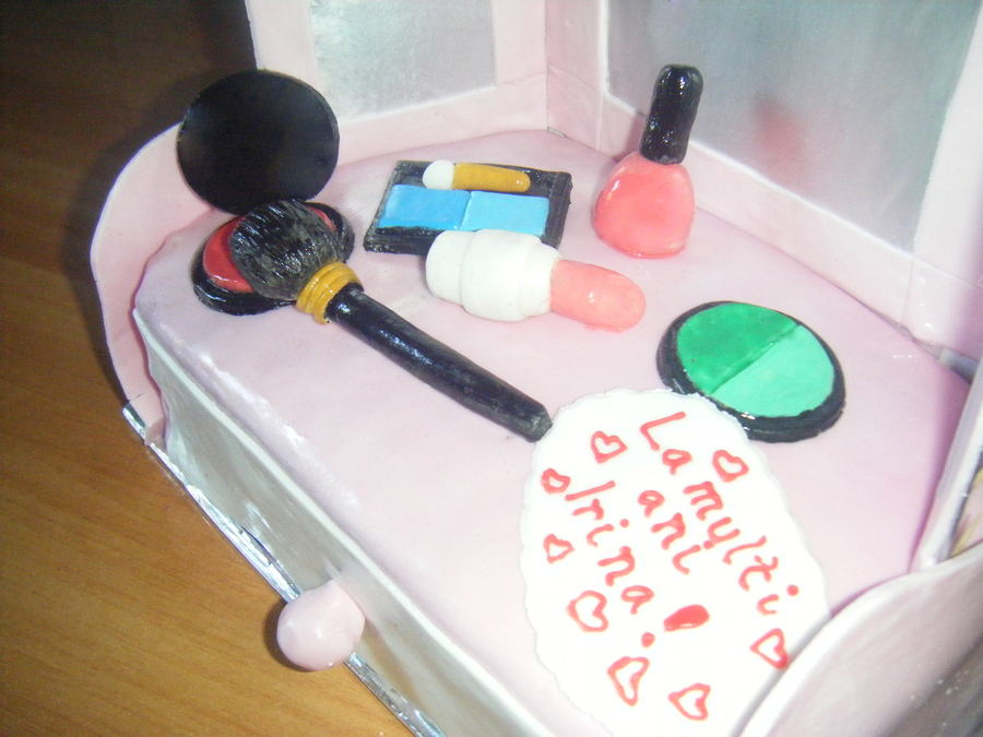 Dressing Table Cake - CakeCentral.com