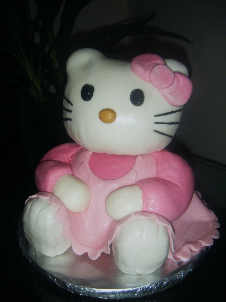 Helllo Kitty - CakeCentral.com