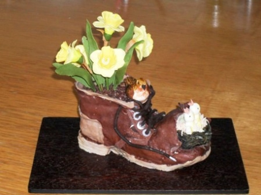 Old Boot Cake 3 - CakeCentral.com