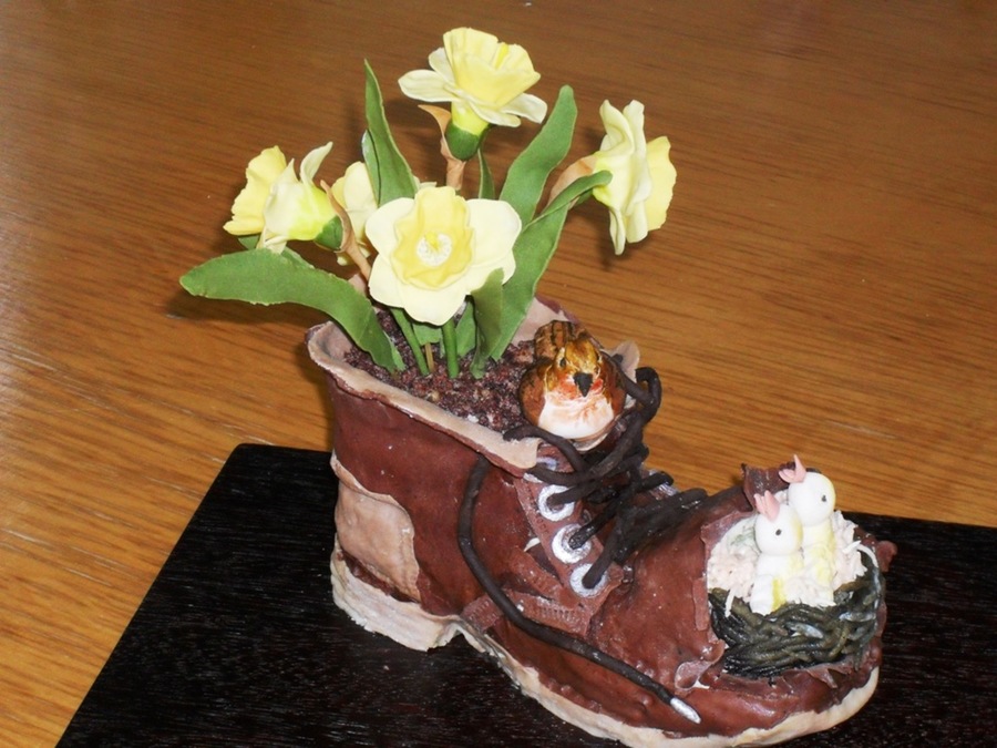 Old Boot Cake 3 - CakeCentral.com