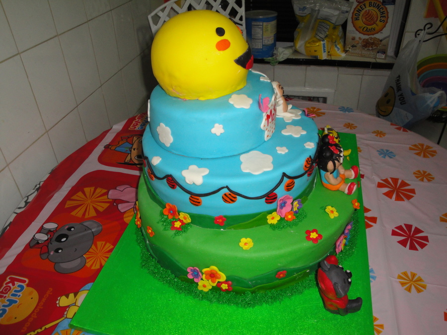 Ni Hao Kai-Lan Birthday Cake! - CakeCentral.com