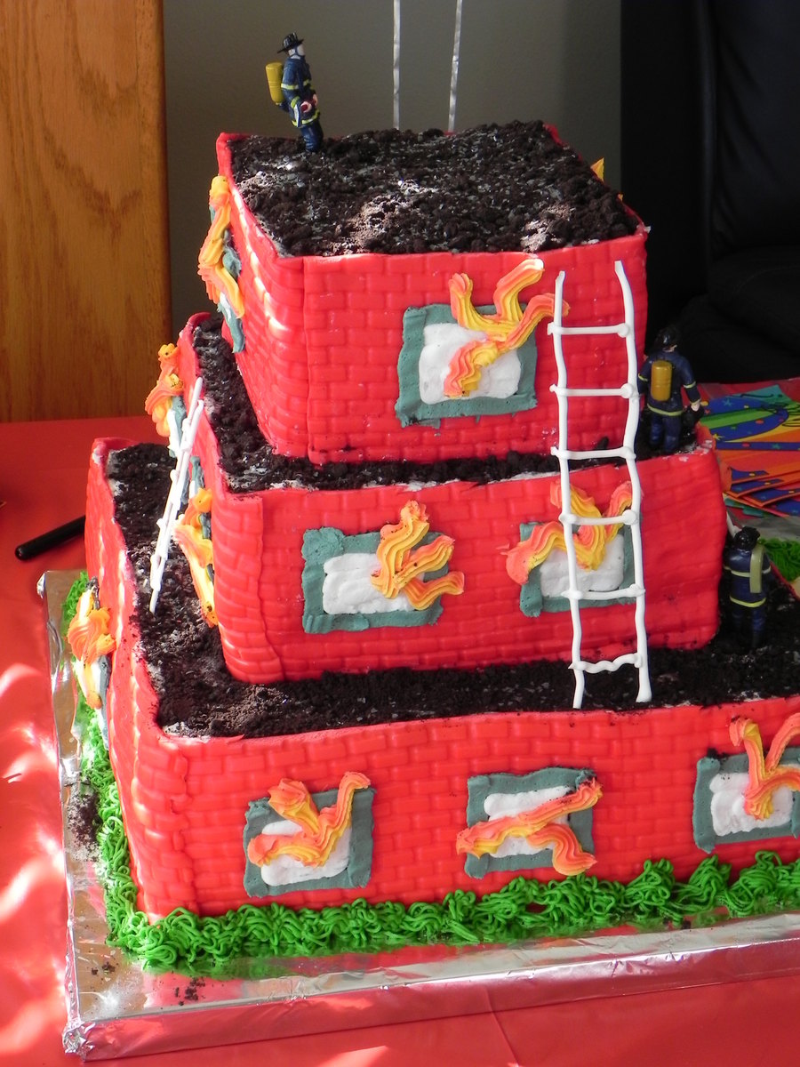 The Roof Is On Fire - CakeCentral.com