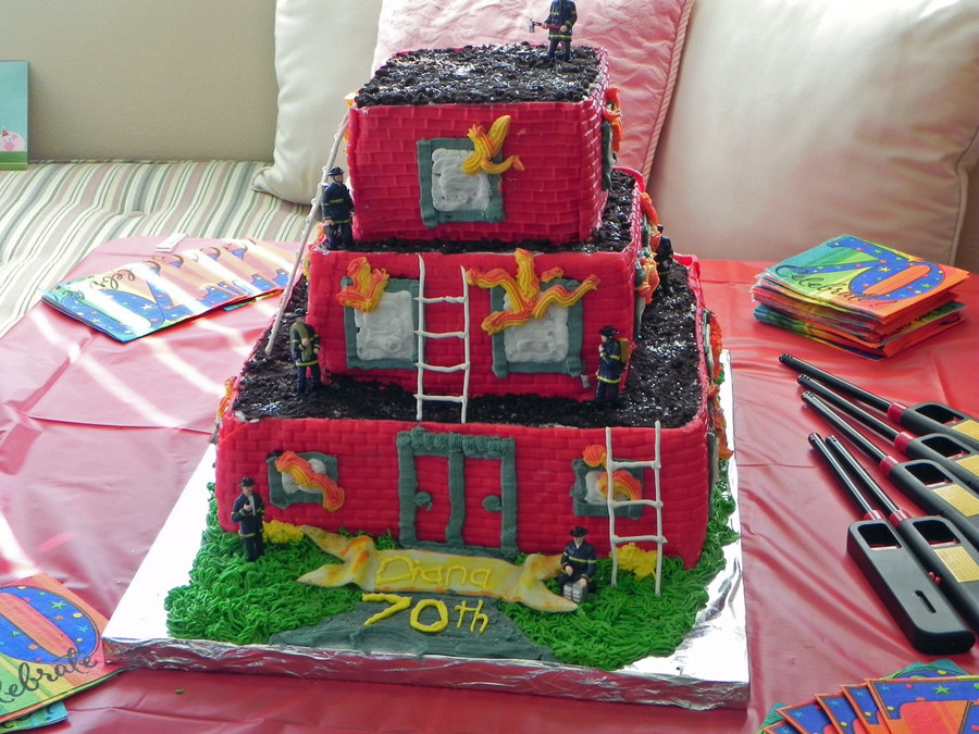 The Roof Is On Fire - CakeCentral.com