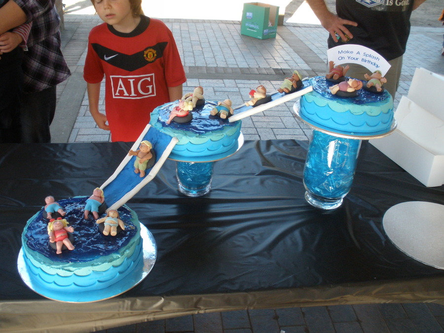 Water Slide Cake - CakeCentral.com