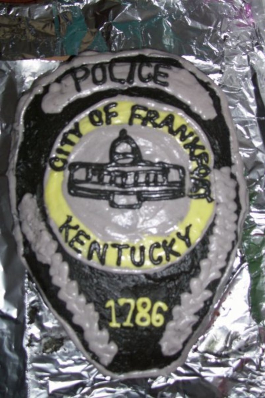 Husband's Pd Patch Cake - CakeCentral.com
