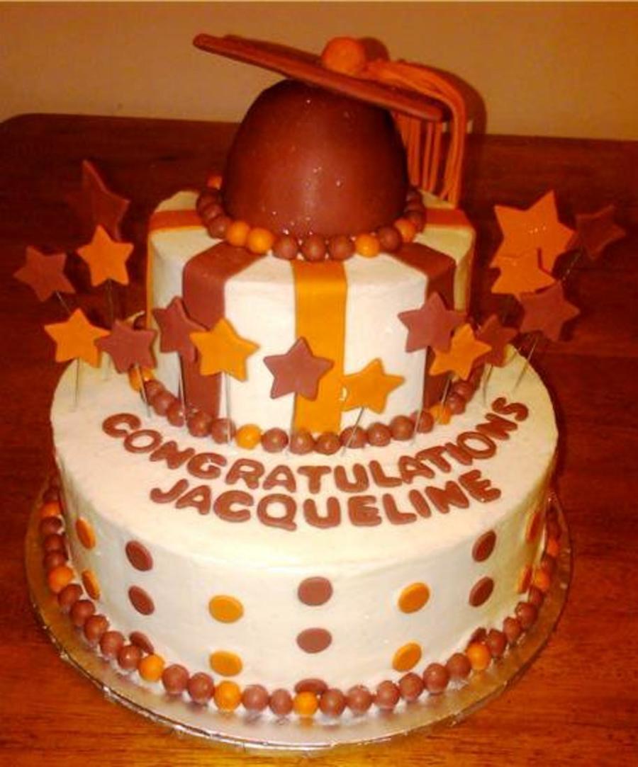 Virginia Tech Graduation Cake - CakeCentral.com
