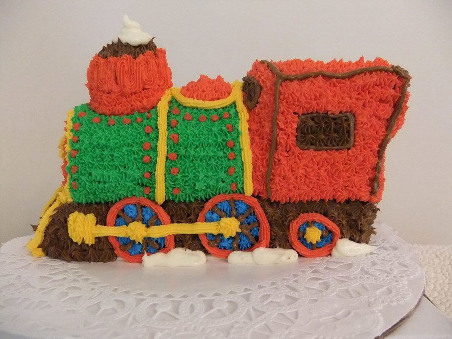 3D Choo Choo Train - CakeCentral.com