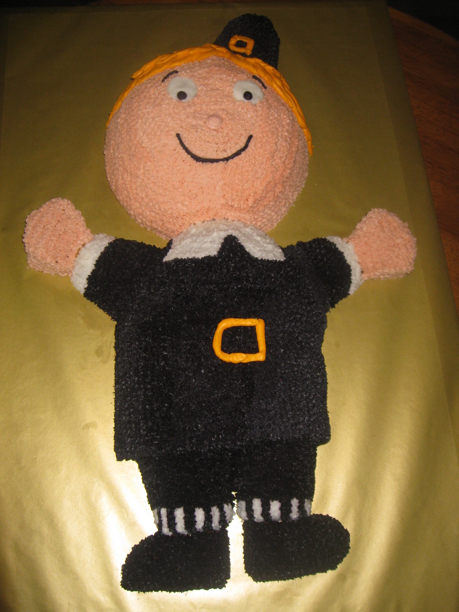 Mr. Pilgrim - CakeCentral.com