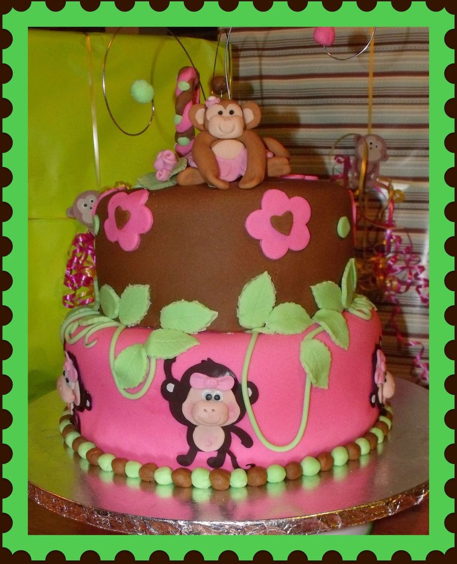 Silly Monkey Cake - CakeCentral.com