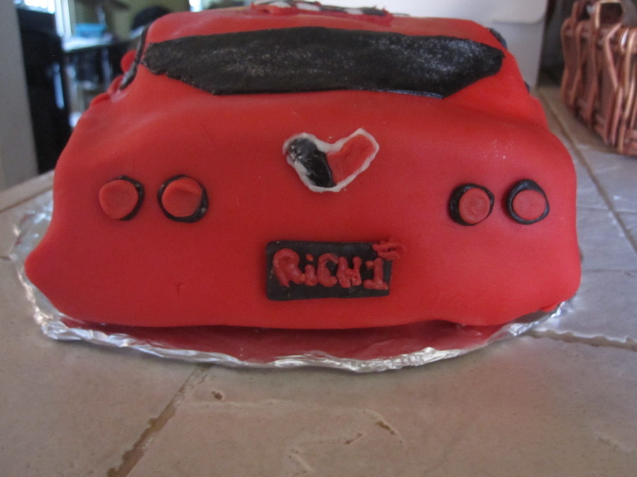 Little Red Corvette - CakeCentral.com