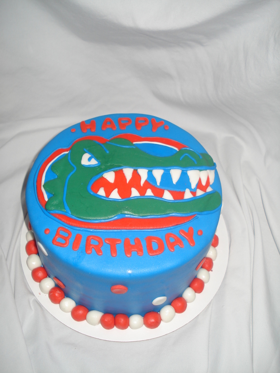 Florida Gators Cake - CakeCentral.com