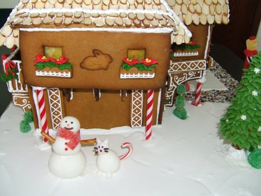 Gingerbread Cottage - CakeCentral.com