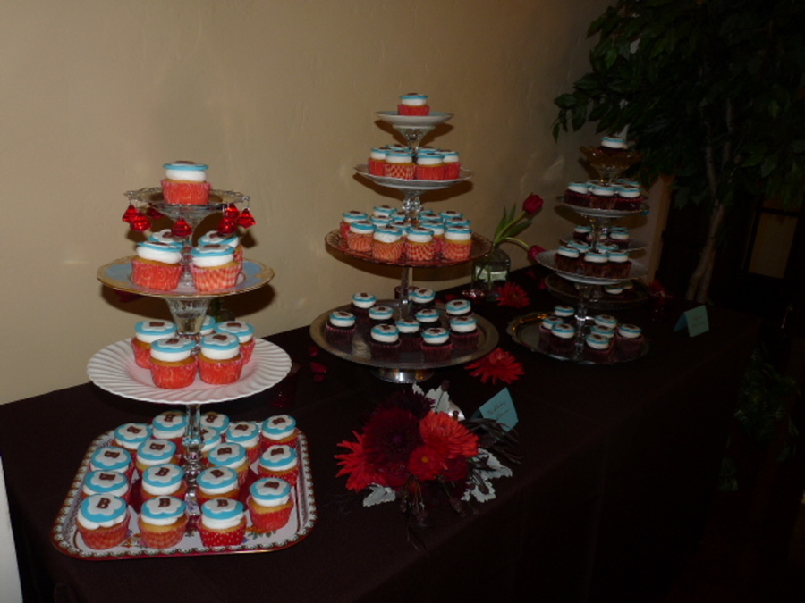 Monogram Cupcake - CakeCentral.com