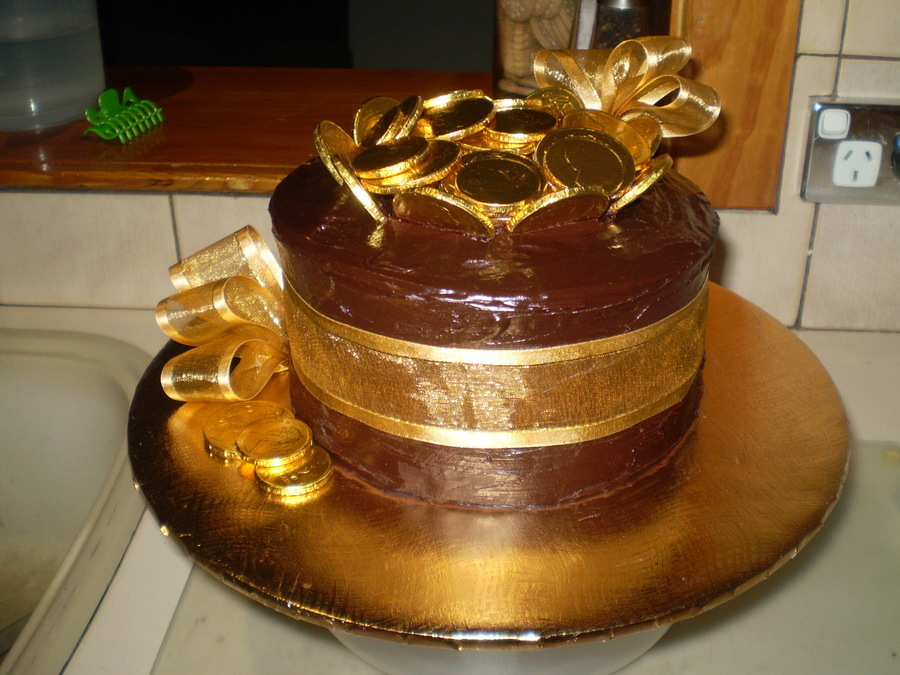 Gold Coin $$$ - CakeCentral.com