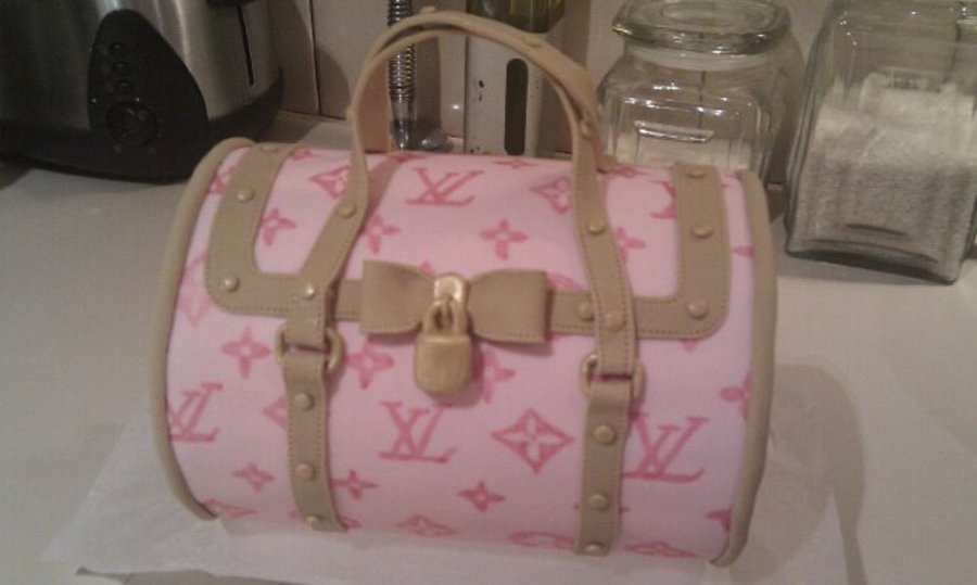 A Few Of Her Favourite Things..... Designer Label Cake With 80's Twist ...