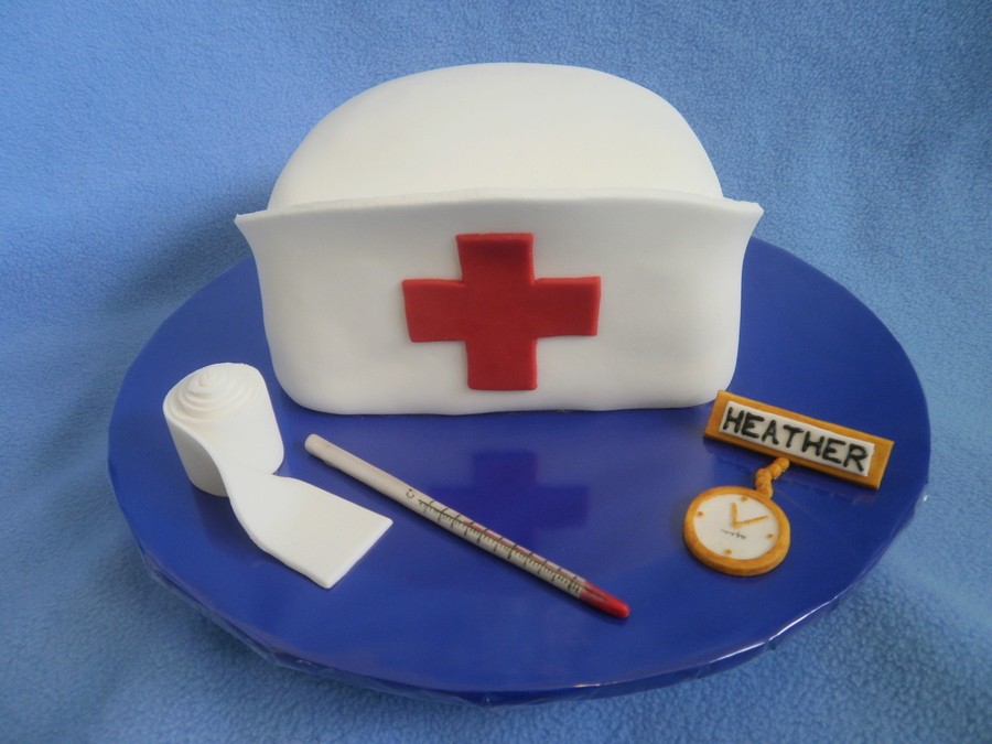 Nurse Hat / Cap - CakeCentral.com