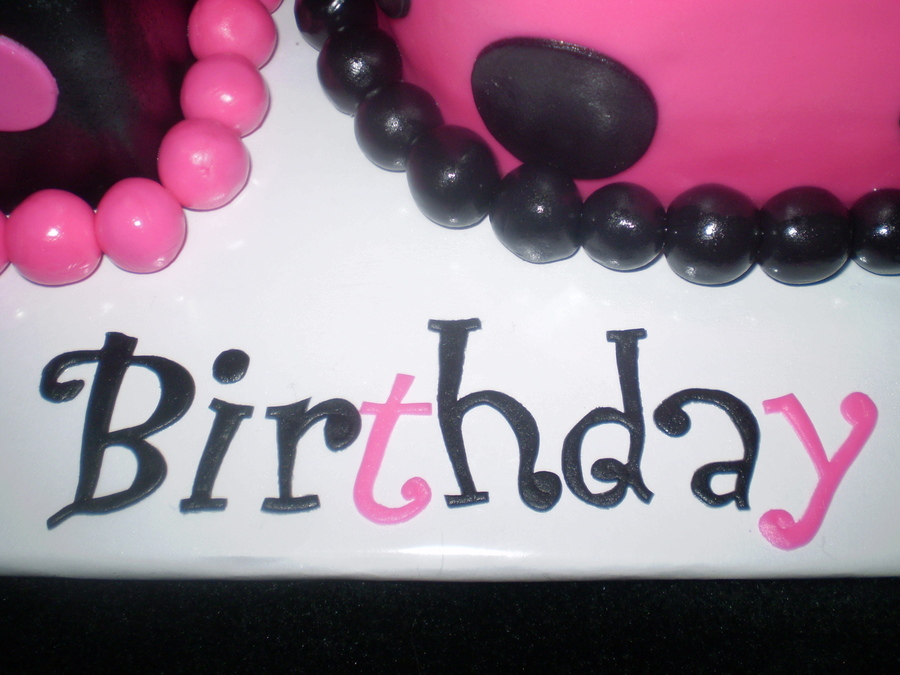 Spoted Number Ten / 10 Cake - CakeCentral.com