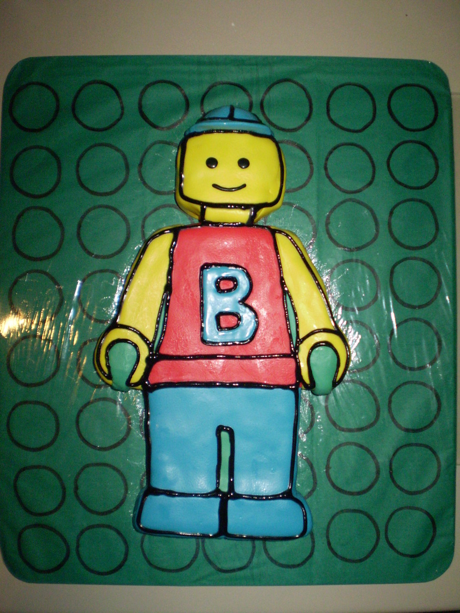 Lego Man - CakeCentral.com