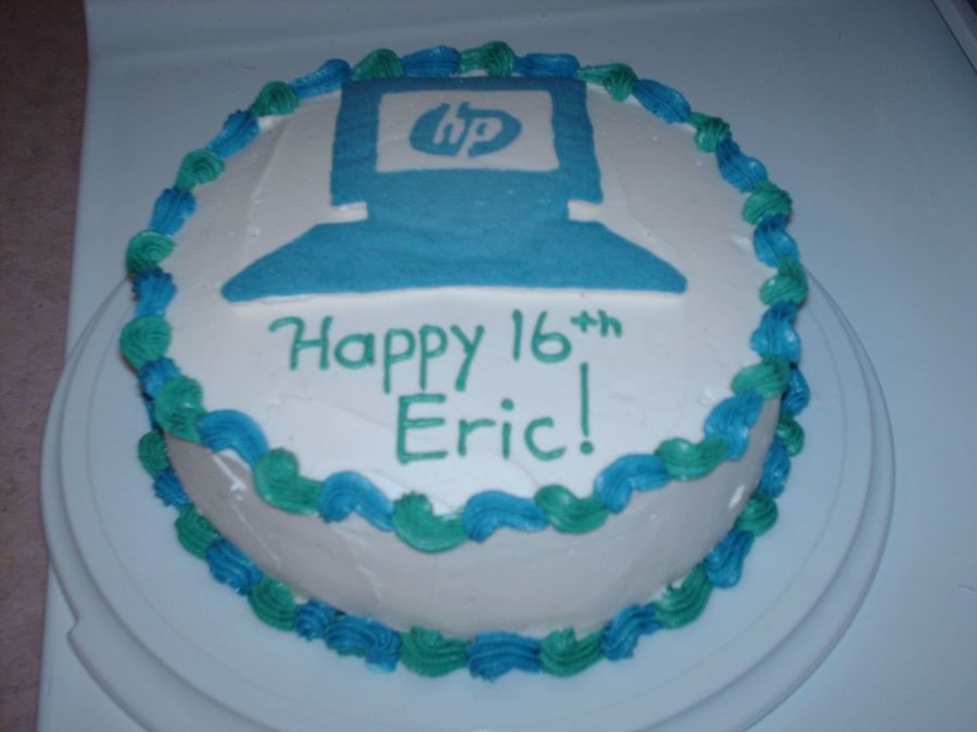 Hp Logo - CakeCentral.com