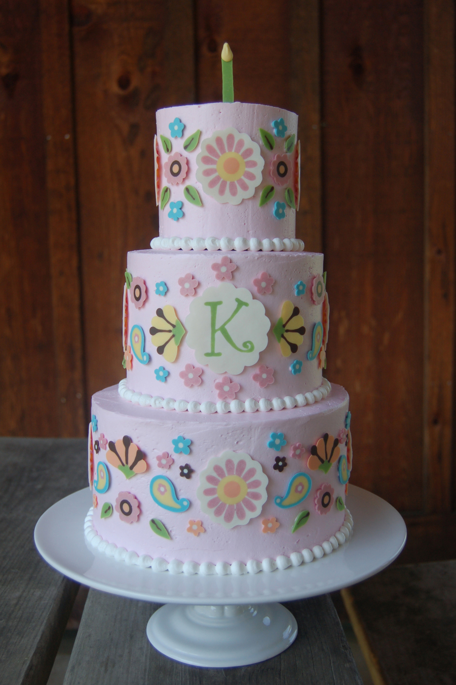 First Birthday Cake - CakeCentral.com