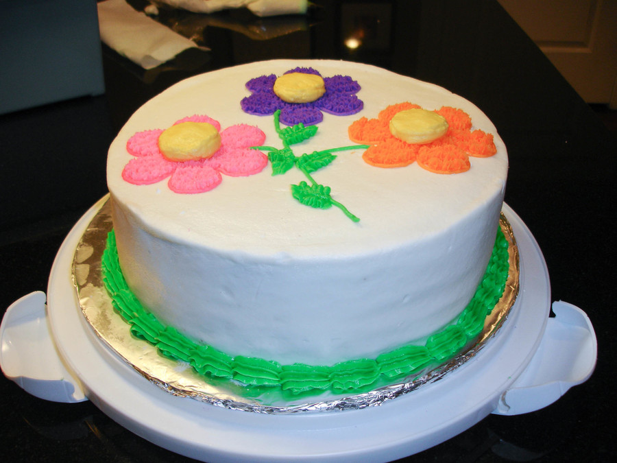 Wilton Class 1 Final Class Cake - CakeCentral.com