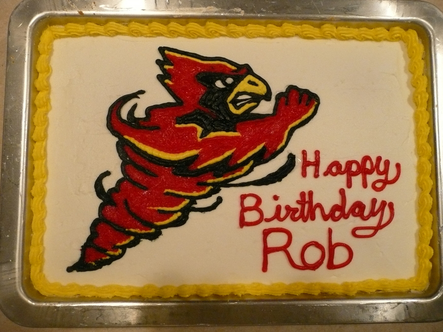 Iowa State Cyclone Cake - CakeCentral.com