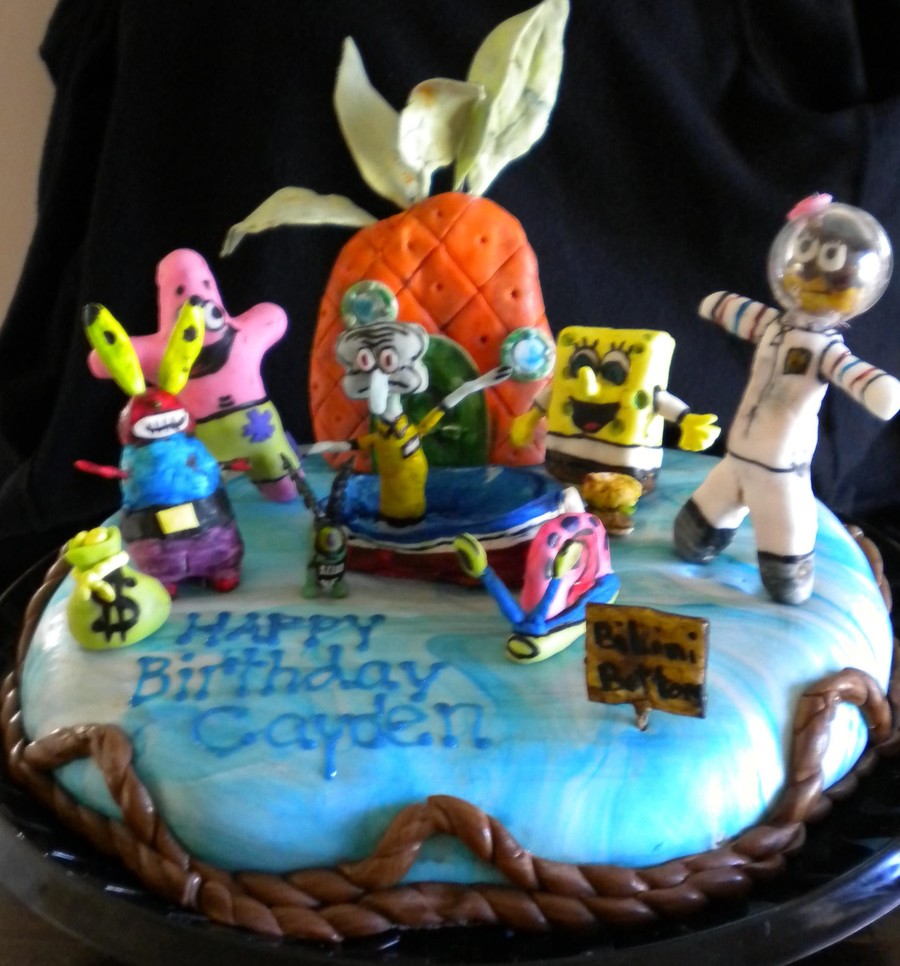 Welcome To Bikini Bottom - CakeCentral.com