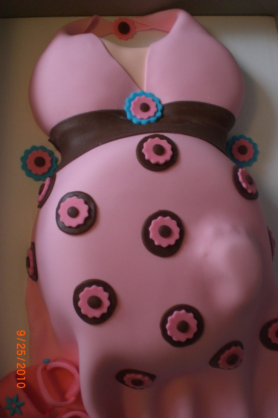 Prego Belly Cake - CakeCentral.com