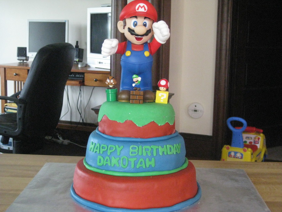 Mario Cake - CakeCentral.com