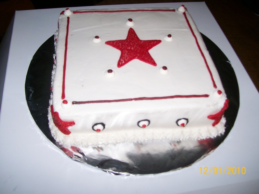 Red Star - CakeCentral.com