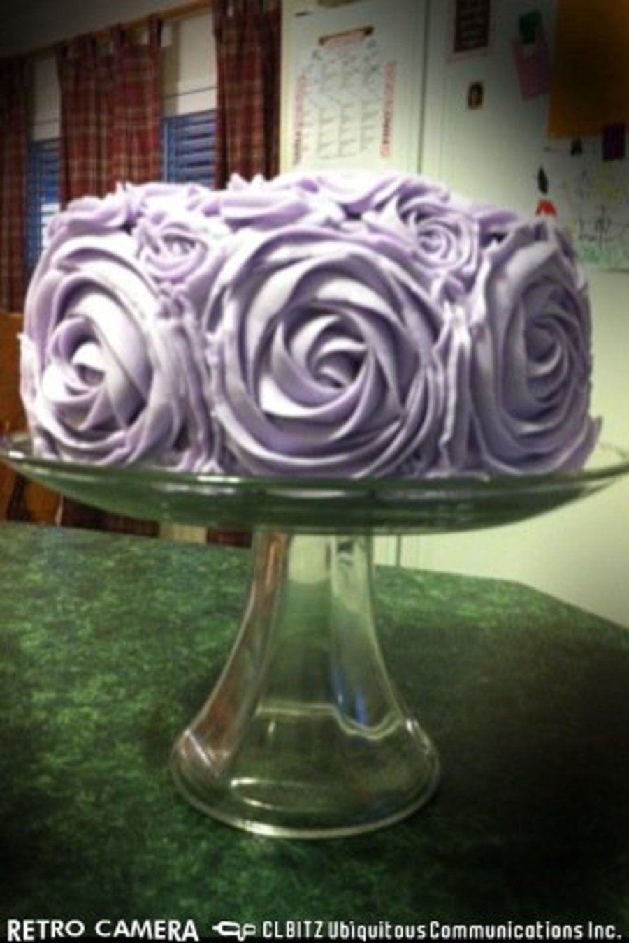 Rose Swirl Cake - CakeCentral.com