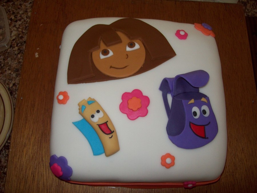Dora The Explorer Cake - CakeCentral.com
